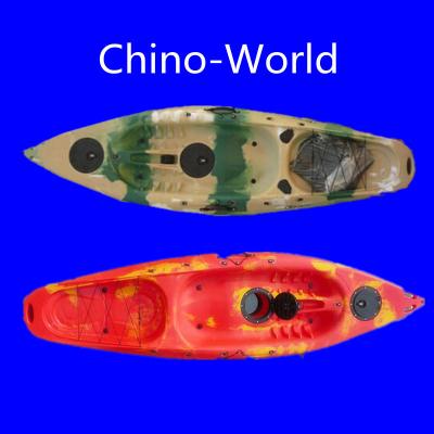 China Single sit-on fishing kayak with view clear port hatch for fishing for sale