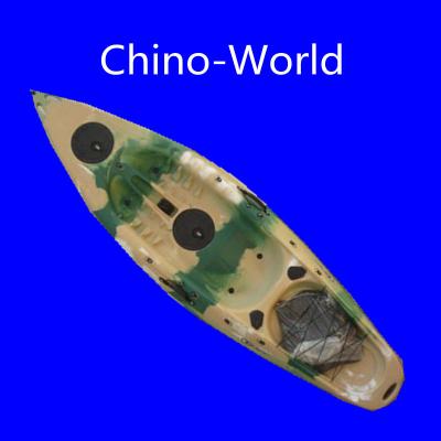 China Single fishing kayak with view clear port hatch for fishing for sale