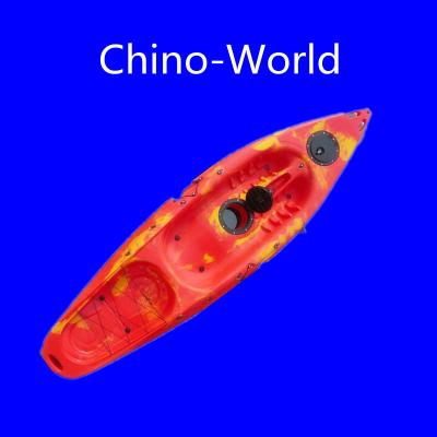 China Single sit on kayak fishing with view clear port hatch for sale