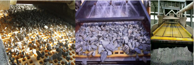 Polyurethane tensioned screen panel applications