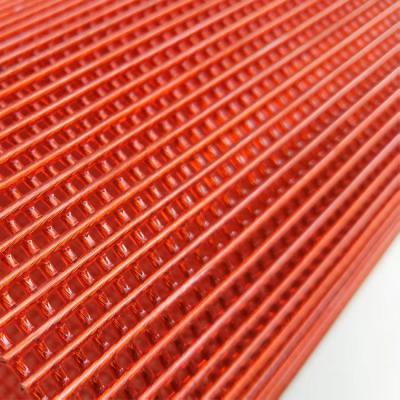 China Tamaño de la pantalla de poliuretano de 3 mm x 5 mm con alambre de acero inoxidable en el interior en venta