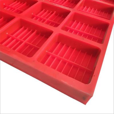 China 30mm Polyurethane Screen Panels for Mining with 95A Hardness for sale