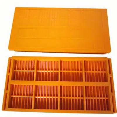 China 30mm High Wear Resistance Polyurethane Screen Mat with 300%+ Lifespan for Nickel Ore Extraction ISO 14001-Certified for sale