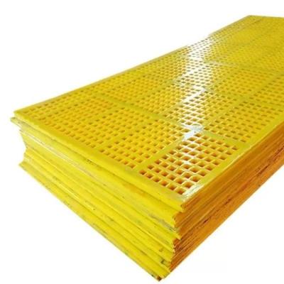 China 30 mm Polyurethan-Spannschirmmatte für die Bergbauindustrie zu verkaufen