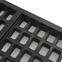 China 50*10mm Rubber Screen Panels For SELM Vibration Screen Minearl Processing for sale