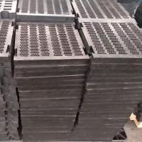 China Adjustable Hole Rubber Screen Panels For Mining Specific Vibrating Screens for sale