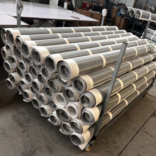 Quality 304L Stainless Steel Rotex Grommet Screen for Chemical Processing for sale