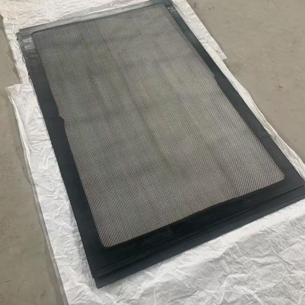 Quality 230 Count Fine-Mesh Industrial Bolting Cloth with Canvas Edge for sale
