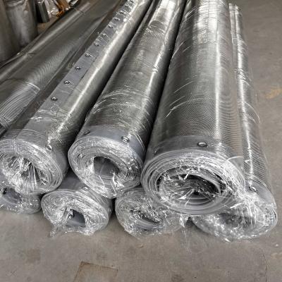 China HUATAO High-Temp 180° Folded Edge Grommet Screen for Mining Use with Rotex Replacement Screen for sale