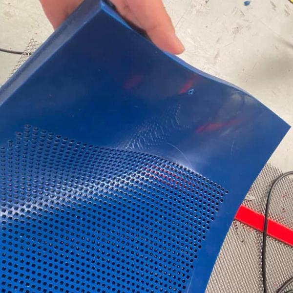 Quality PU Flip-Flop Mesh 1m Width 60 Shore Hardness for Coal Processing for sale