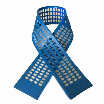 China PU Flip-Flop Screen Panel 10mm Aperture for Dry Slag 300mm Width for sale