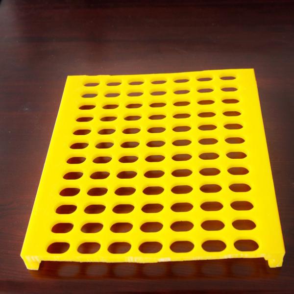Quality Imported PU Flip-Flop Screening Panel 10mm Aperture for Dry Slag for sale