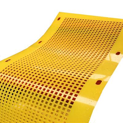 China Polyurethane Flip-Flop Screen Mesh 1m Width 55 Shore Hardness for sale
