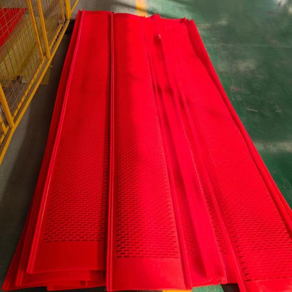 Quality Polyurethane Flip-Flop Mesh 1m Width 55 Shore for Iron Ore for sale