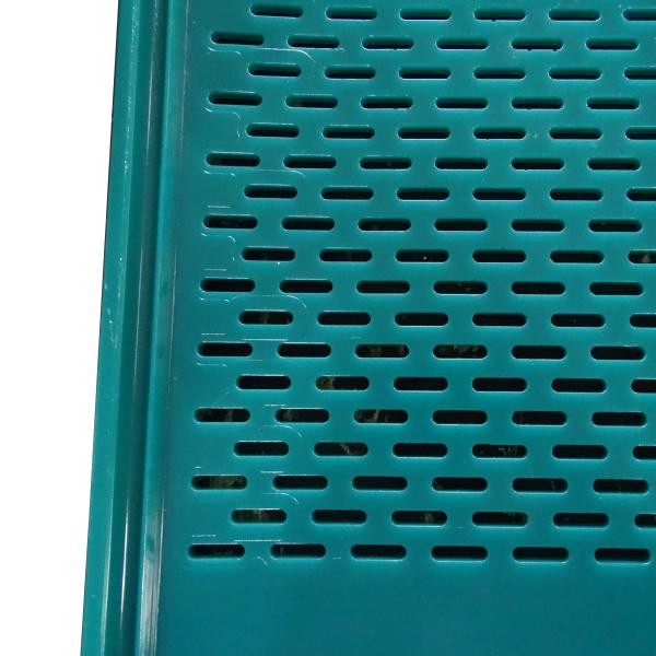 Quality PU Flip-Flop Screen Panel 5mm Aperture 6mm Thickness for Compost Screening for sale