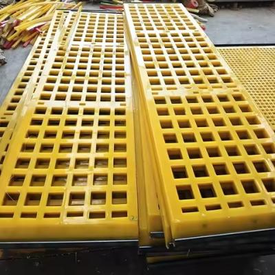 China 30mm Thickness Polyurethane Screen Panel for Mining Zinc Ore Processing for sale