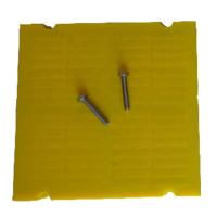 China PU Sleve Panel polyurethane screen mat pu screen for fine recycle sand machine for sale