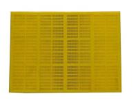 China PU Sleve Panel polyurethane screen mat pu screen for fine recycle sand machine for sale