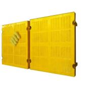 China PU Sleve Panel polyurethane screen mat pu screen for fine recycle sand machine for sale