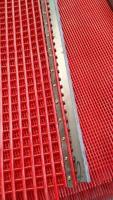China Polyurethane coated Vibrating Screen Mesh Self Cleaning Steel Core Polyurethane Screen for sale