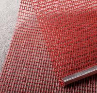 China Tensioned Hook Polyurethane Screen red wire screen mesh with hooks no blind for sale
