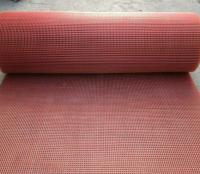 China Tensioned Hook Polyurethane Screen red wire screen mesh with hooks no blind for sale