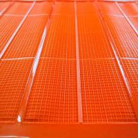 China High Frequency Fine Screen Mat for  Screen for sale