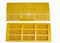 China Wear resistance polyurethane dewatering screen panel for mining for sale