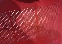China High Anti Abration Rubber Screen Mat Round Shape For Dry Screening for sale