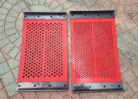 China 6mm Thickness Self Cleaning Rubber Screen Panel For Mineral Screening for sale