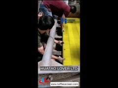 Polyurethane Mesh Pu de 30 mm de espesor para la planta de lavado de carbón