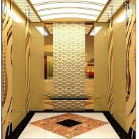 China Thickened Gold Elevator Stainless Steel Sheet Door Fireproof Durable for sale