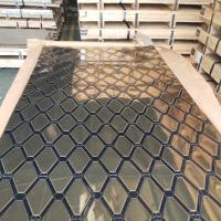 China Rustproof Gold Embossed Stainless Steel Sheet Etching Acid Resistant for sale