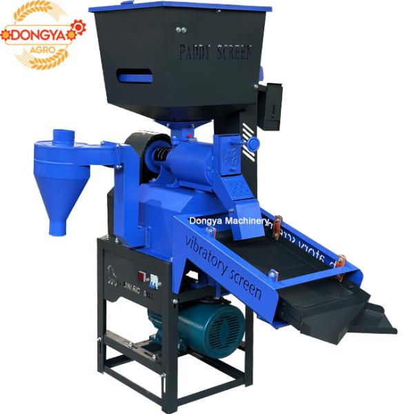 Quality 6N50L vibration rice mill machine for sale
