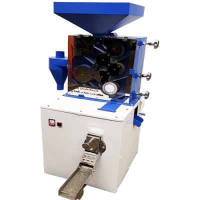 China 3 and 5 rubber roller 150kg per hour brown polish rice huller machine for sale