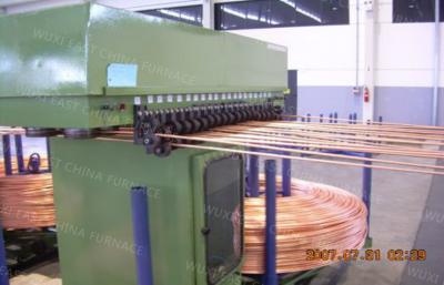 China Stijgende het Ononderbroken Afgietselmachine Annnual 2000MT D17mm-D30 van de koperstaaf Te koop
