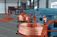 China Water Cooling Upward Continuous Casting Machine For Copper Brass Processing for sale