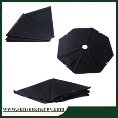 China Hottest beach umbrella 60w solar panel charger foldable, special solar panel charger  for beach / square etc for sale