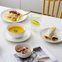 Quality Ceramic tableware bone dinnerware crafted from natural materials with bright for sale