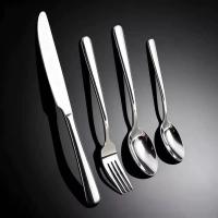 Quality Hotel restaurant stainless steel steak knife, fork, spoon, and Western dining for sale
