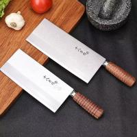Quality Export grade stainless steel commercial/domestic wooden-handled bone-cleaving for sale