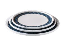 China Various Colors Melamine Dinnerware Set Practical Melamine Tableware Offering Multiple Color Options for Diverse Settings for sale