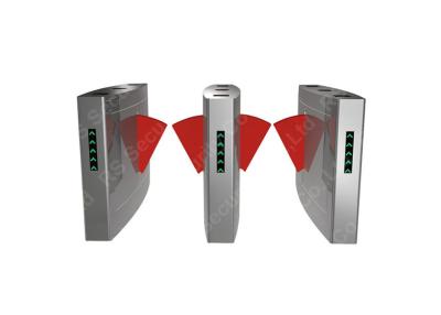 中国 電子回転木戸の防犯ゲートRS485インターフェイス二方向の折り返しの障壁 販売のため