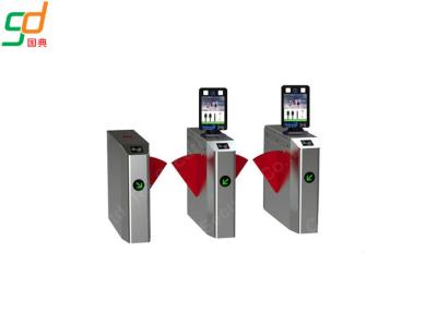 Cina Sistemi del controllo di accesso del portone di Turnstyle della falda del sottopassaggio di altezza della vita con riconoscimento di fronte in vendita