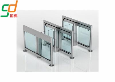 Cina Driver automatico del servo di Access controllato dei cancelli girevoli della barriera di vetro dell'ala in vendita