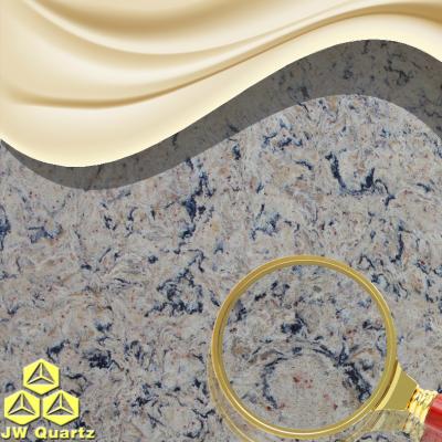 China JW-6817 Petroland-Scratch Resistant Artificial Quartz Stone Slab for Countertop for sale