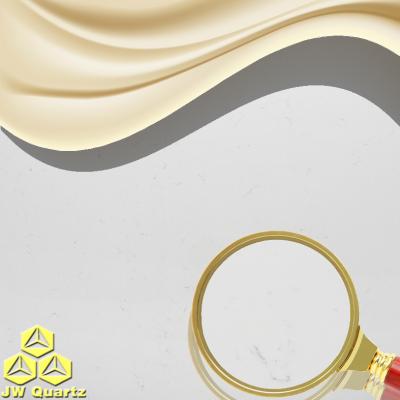 China JW-4132 South Pole-Pure White Artificial Quartz Stone Slab for sale