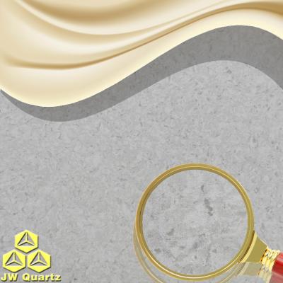 China JW-5209 Koala Grey-Bright Grey Artificial Quartz Stone Slab for sale