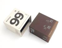 China M2M Coffee Packaging Boxes Wavy Texture Pull Out Packaging for sale