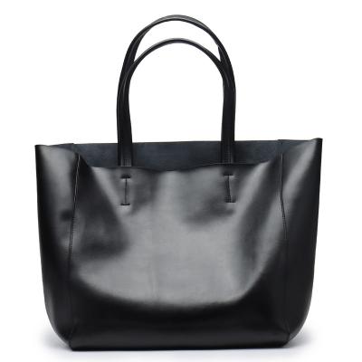 Cina Le signore di frontiera casuali mettono Tote Bag Customized sulle spalle di cuoio in vendita